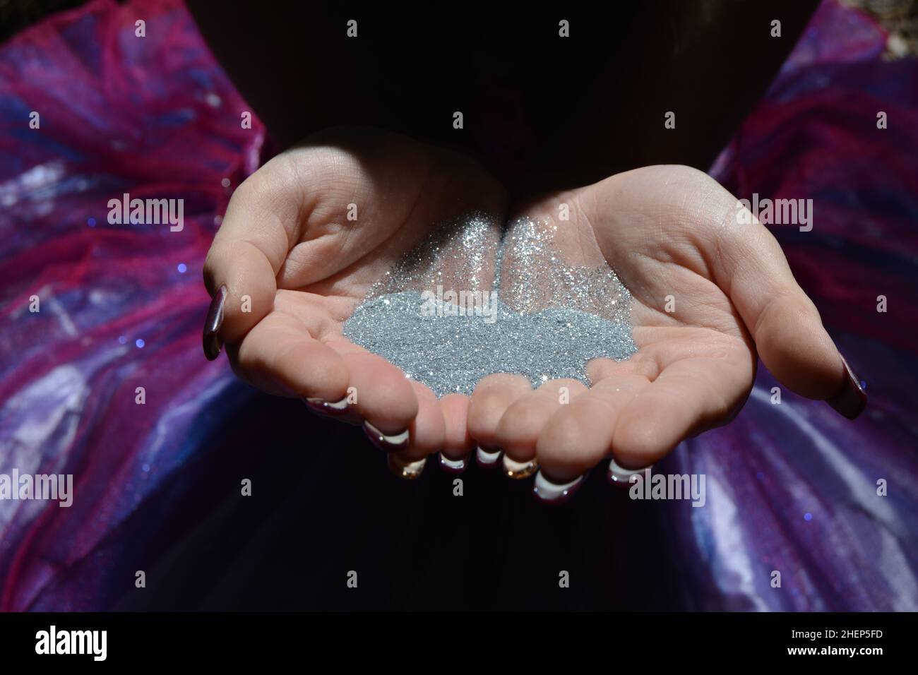 Princess glitter hi-res stock photography and images - Alamy