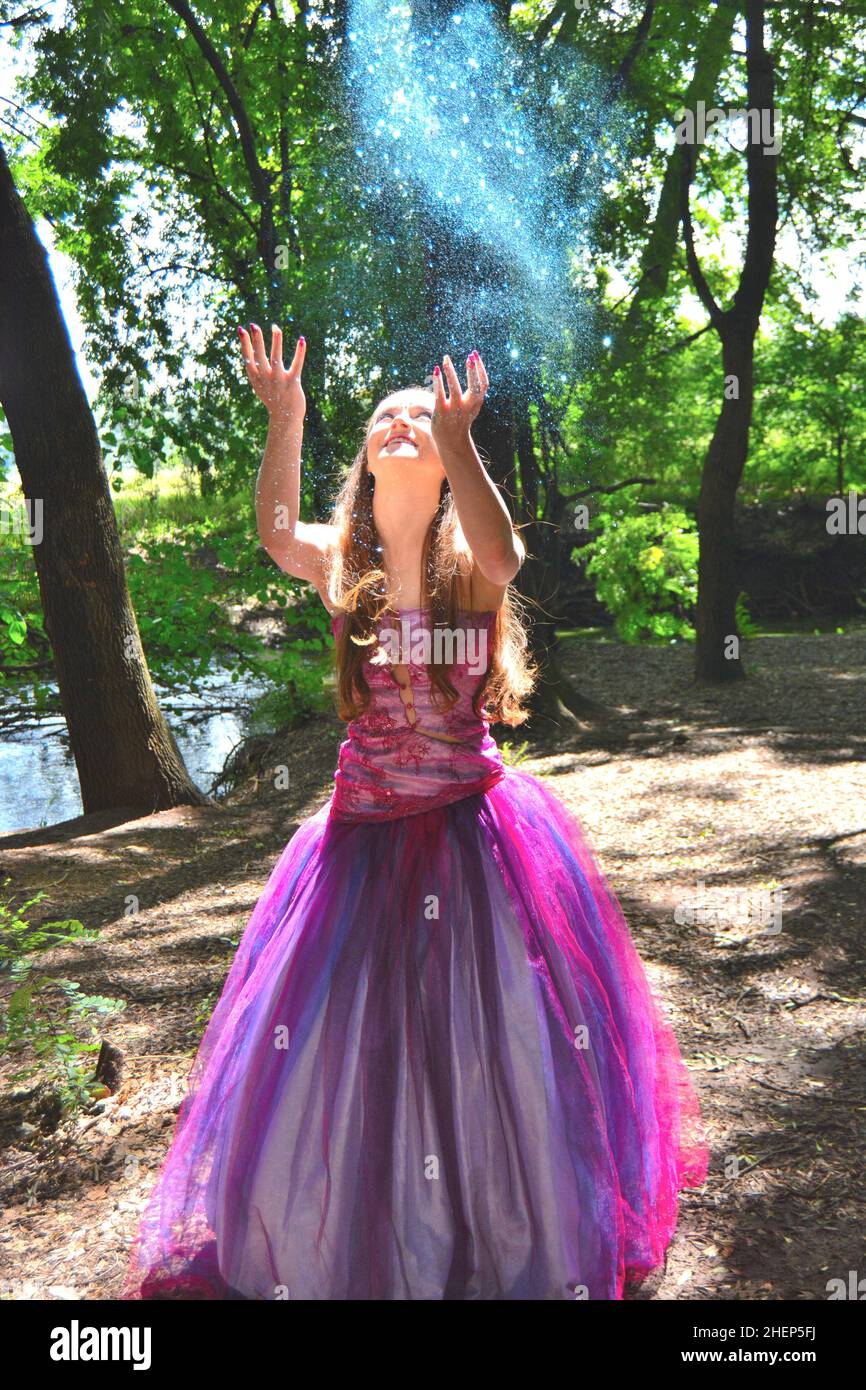 Princess glitter hi-res stock photography and images - Alamy