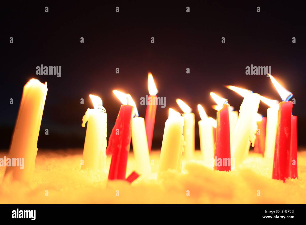 Many candles hi-res stock photography and images - Alamy