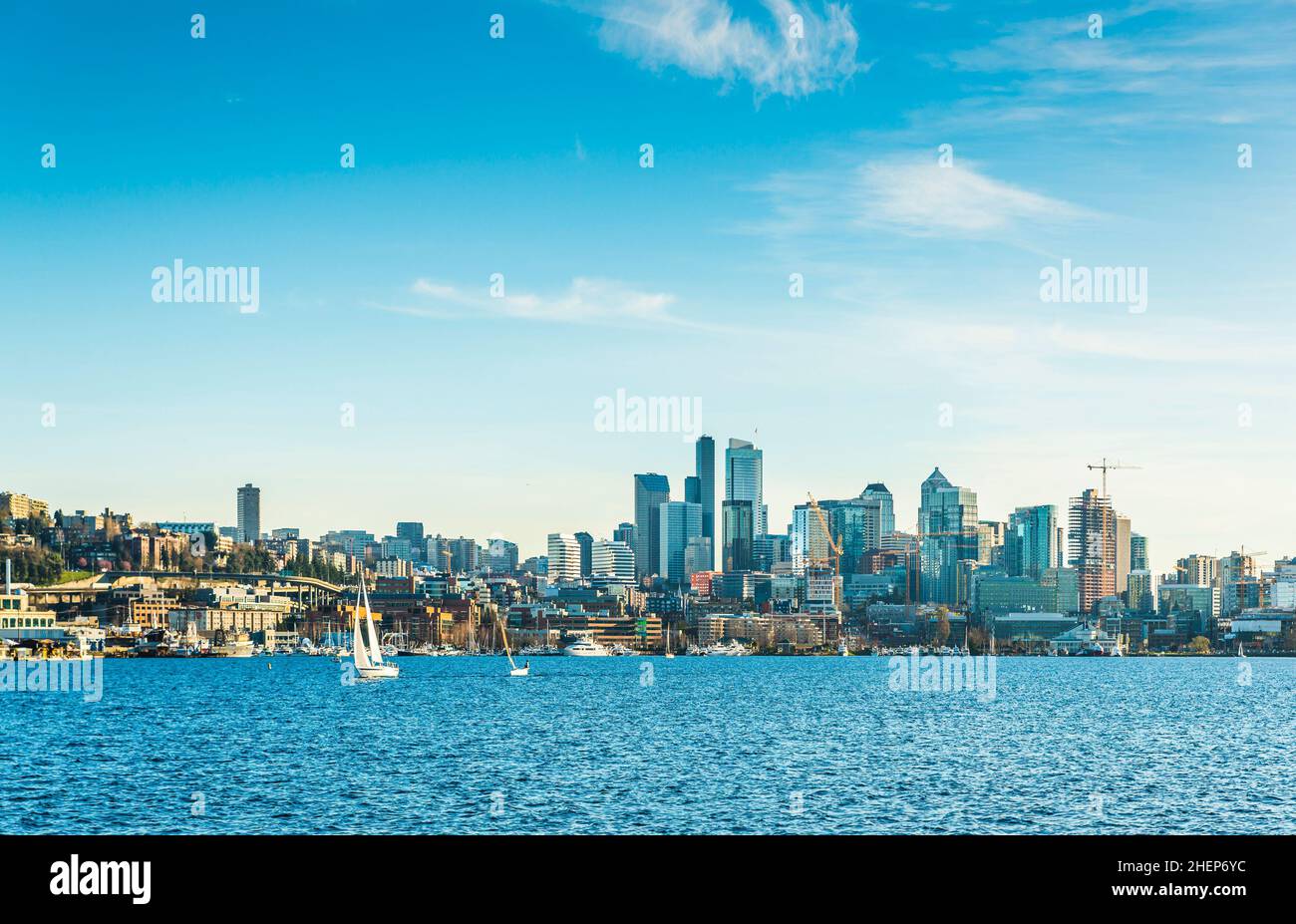 Seattle lake union house hi-res stock photography and images - Alamy