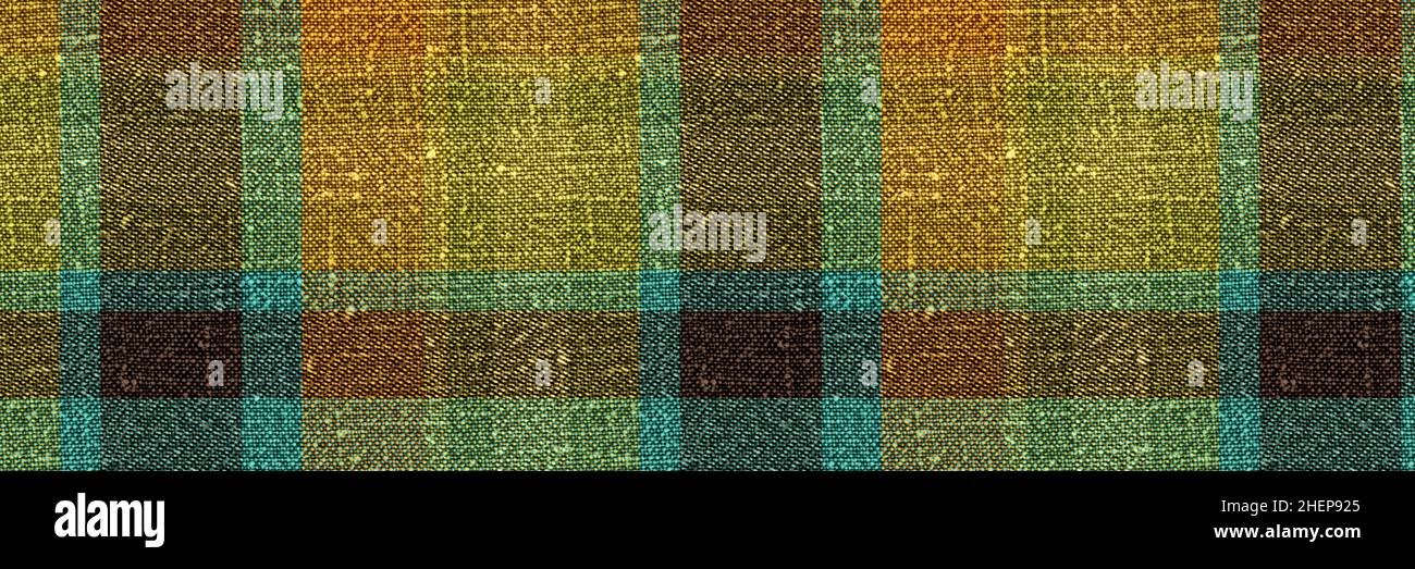 Classic winter tartan plaid seamless edging border. Modern gingham ...