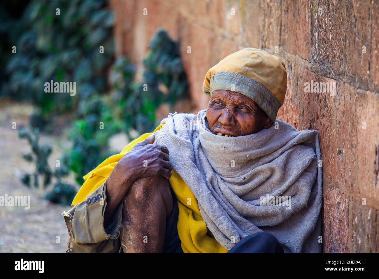 Praying Homeless People on the Streets of one of Ethiopia's holiest ...