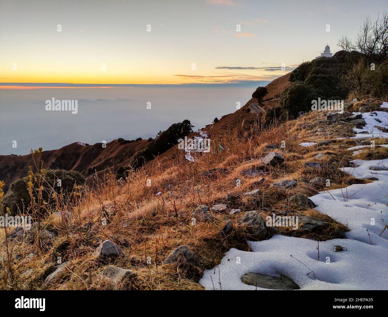 Mussoorie snowfall hi-res stock photography and images - Alamy