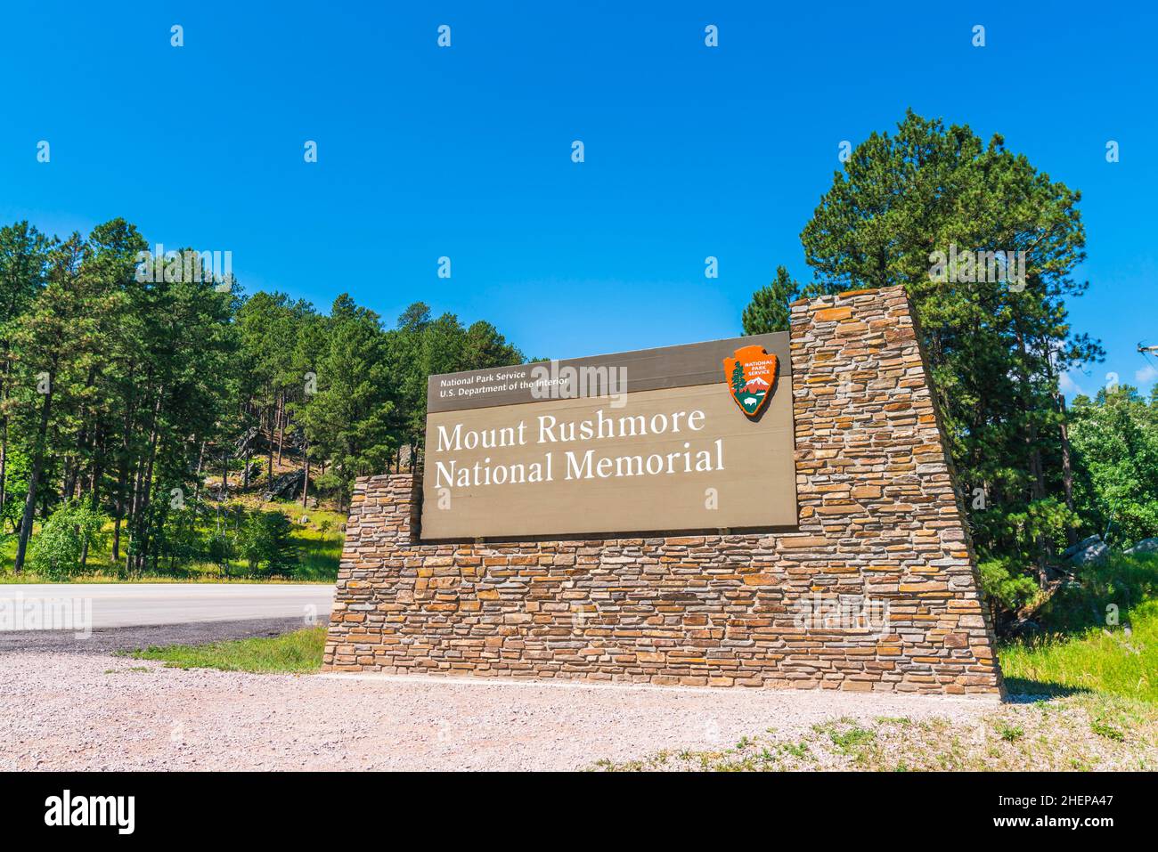 mount Rushmore national memorial,south dakota,usa. 07-28-17: mount ...