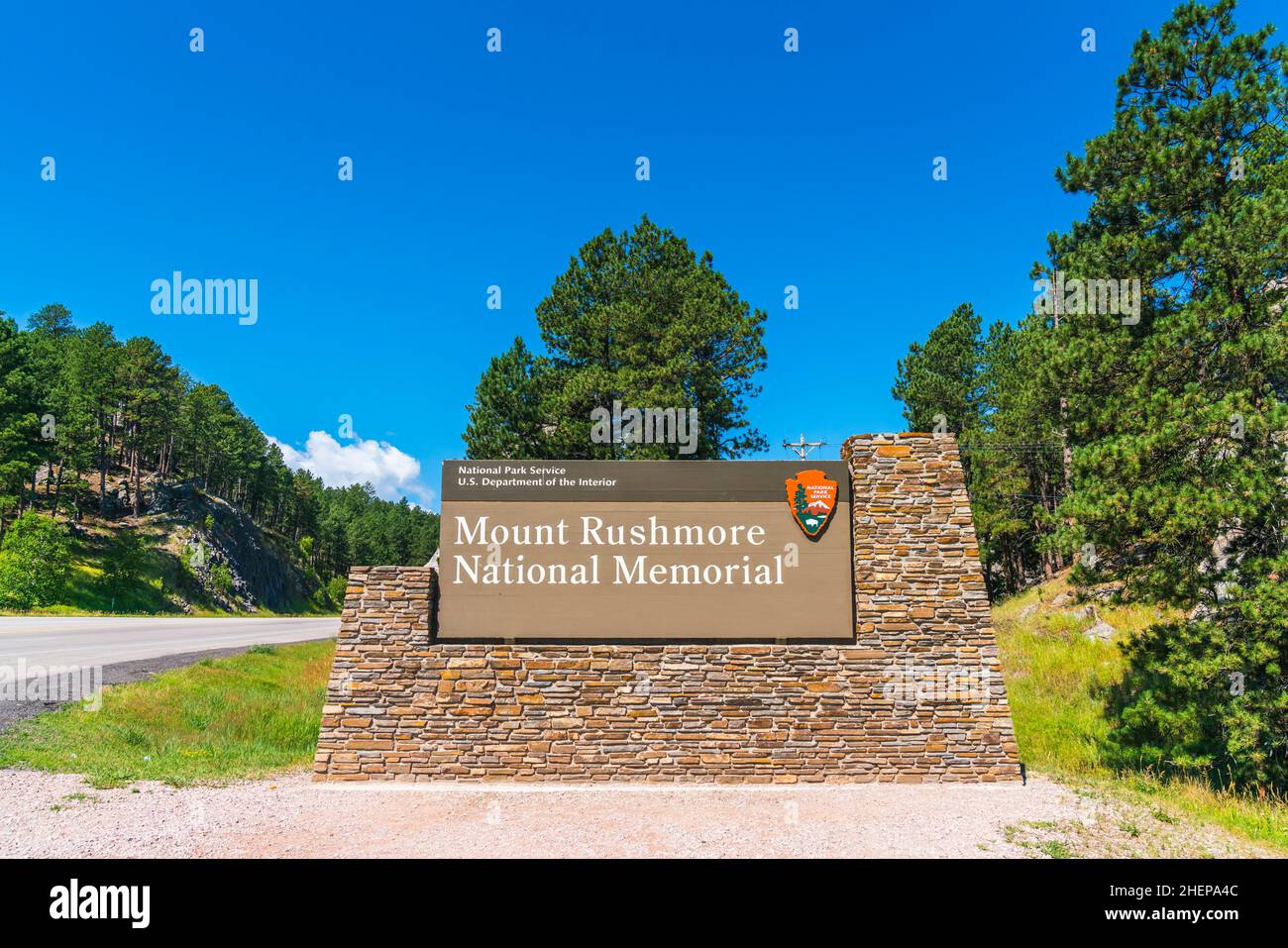 mount Rushmore national memorial,south dakota,usa. 07-28-17: mount ...