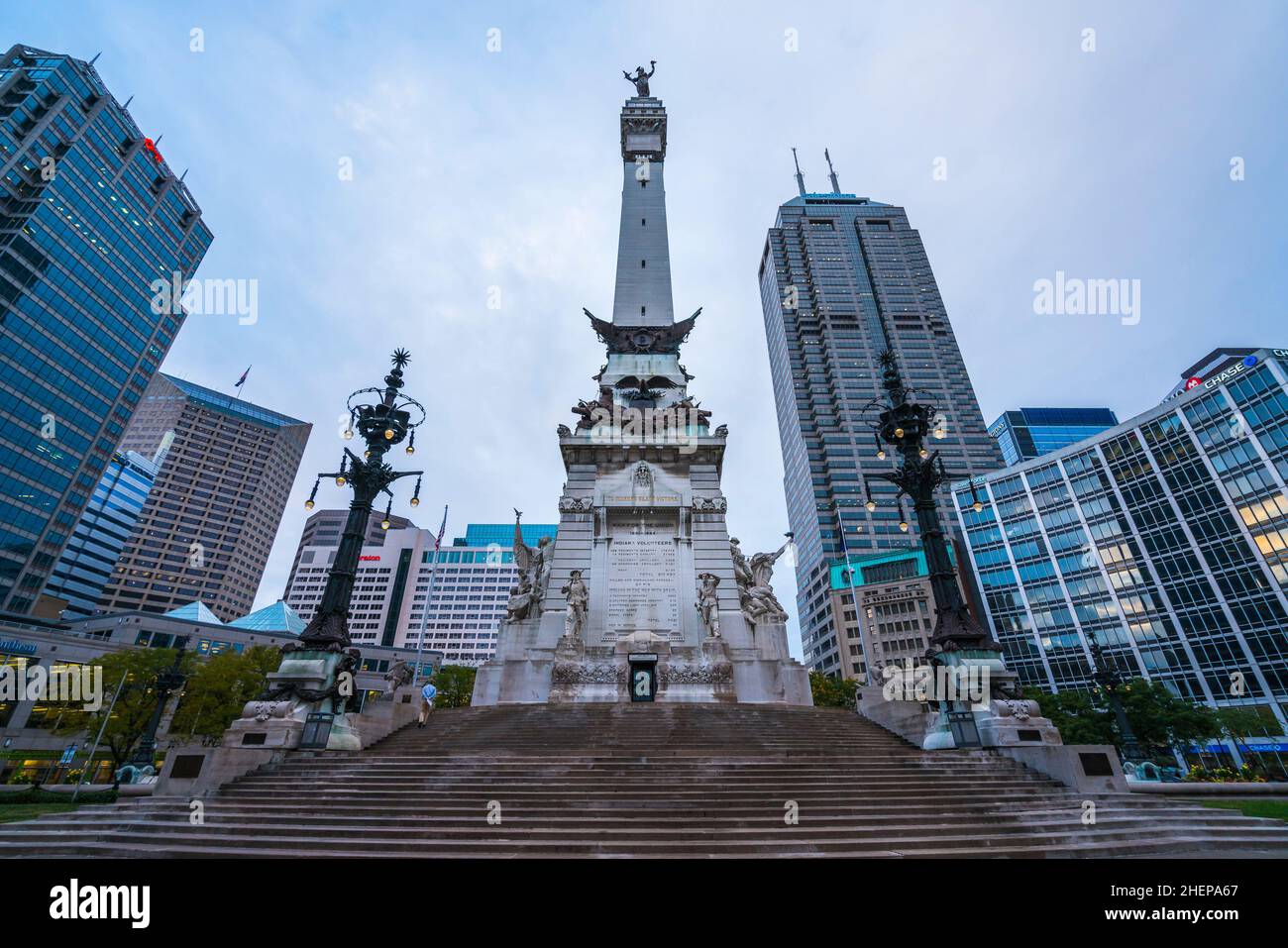 Indiana war monument hi-res stock photography and images - Alamy