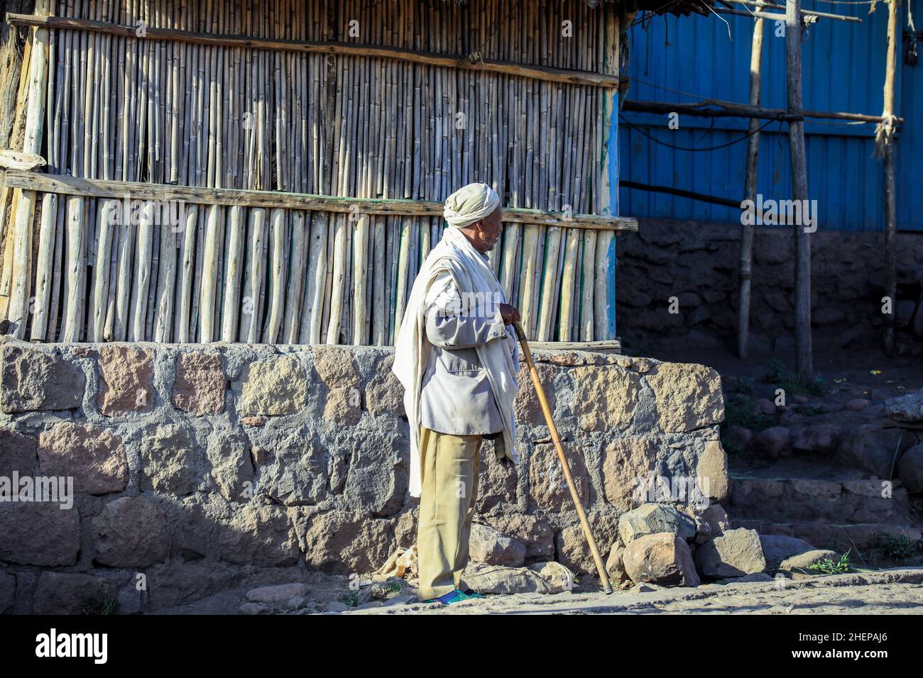 Ethiopian man old hi-res stock photography and images - Alamy