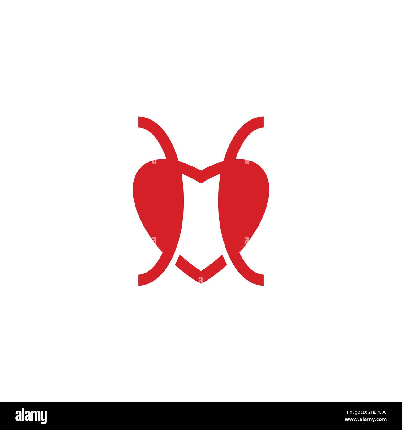 Ant red head Stock Vector Images - Alamy