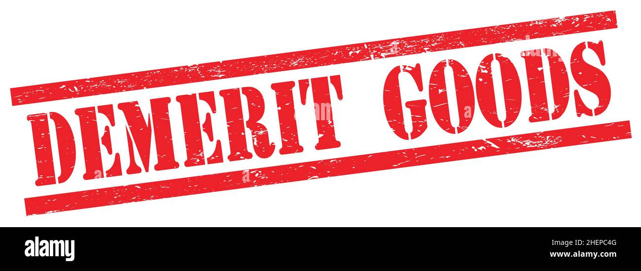 Demerit goods stamp hi-res stock photography and images - Alamy