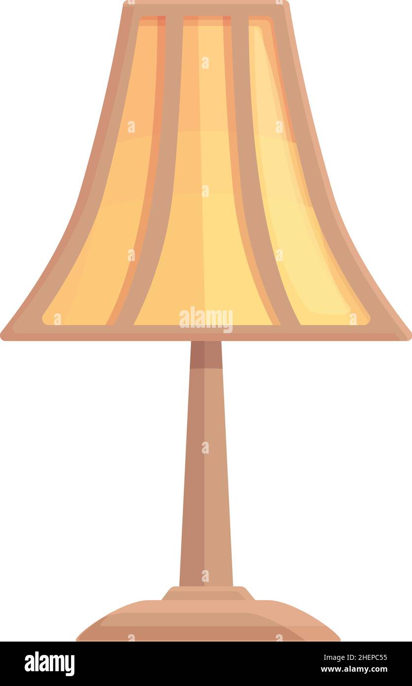 Design lamp icon cartoon vector. Floor stand. Interior table Stock ...