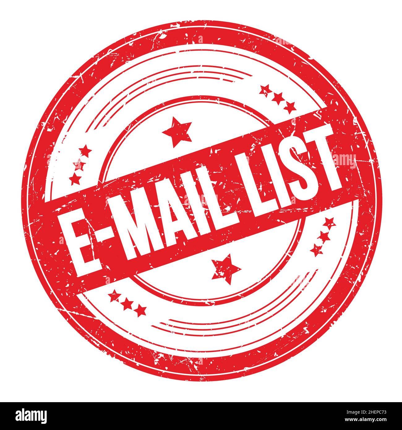 E mail list Cut Out Stock Images & Pictures - Alamy