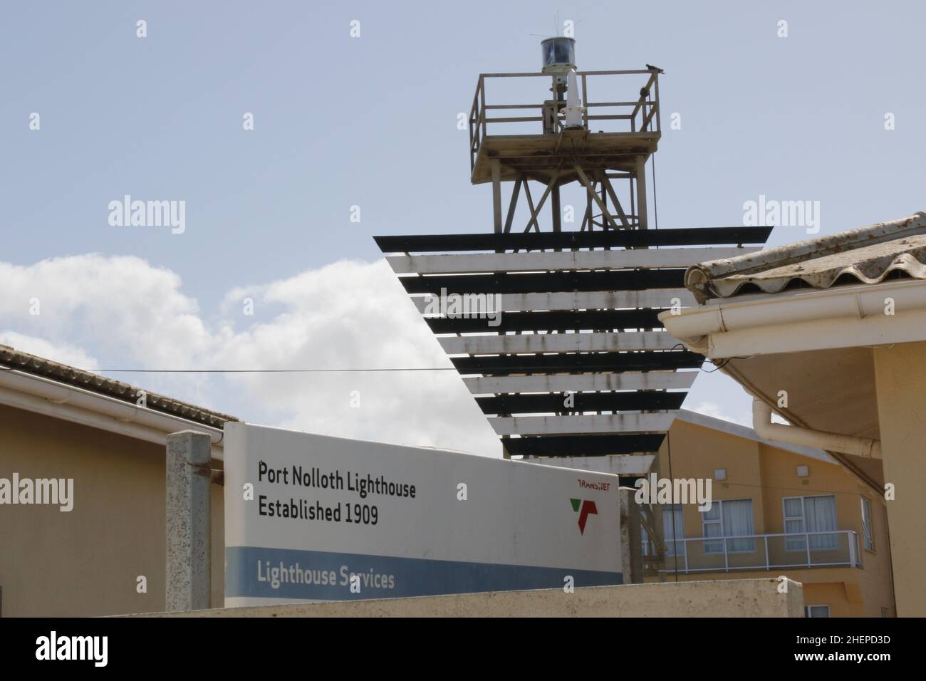 Port Nolloth Lighthouse Stock Photo - Alamy