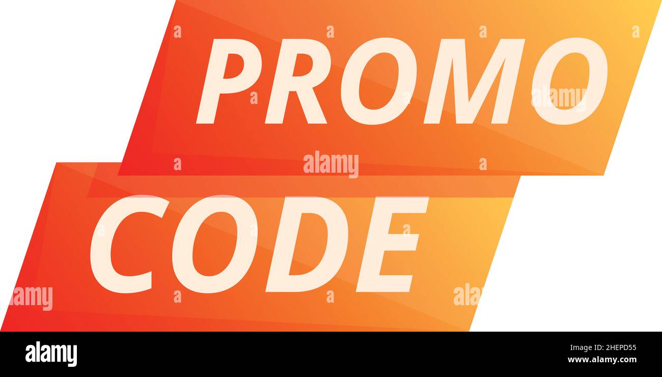 Ticket promo code icon cartoon vector. Discount promotion. Rule access ...