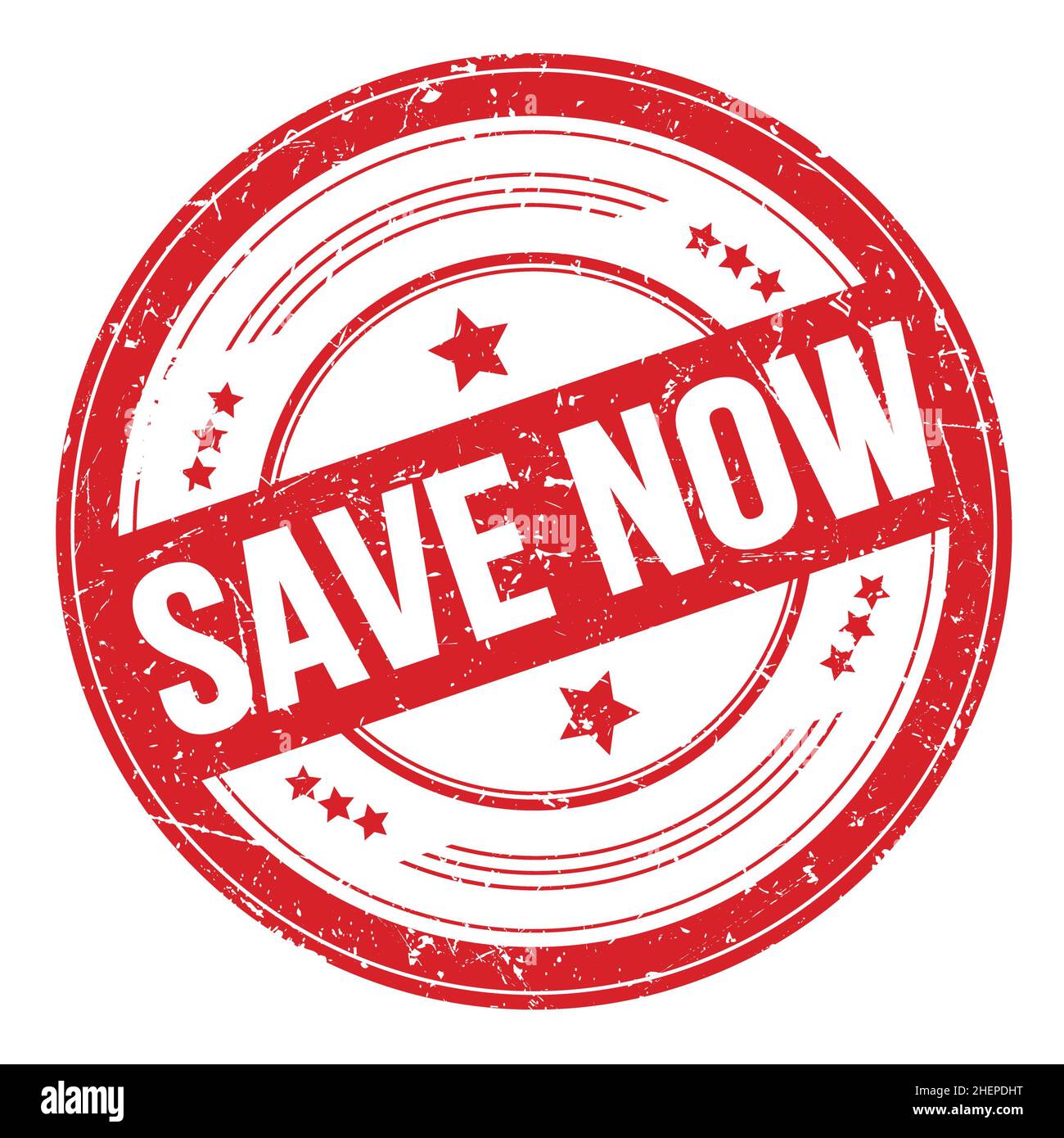 Save now stamp hi-res stock photography and images - Alamy
