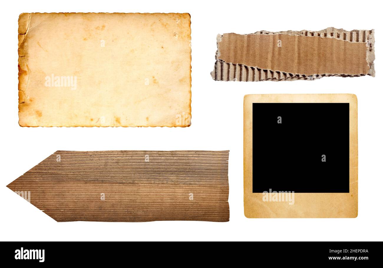 rope wooden sign vintage note paper price label adhesive tape Stock ...