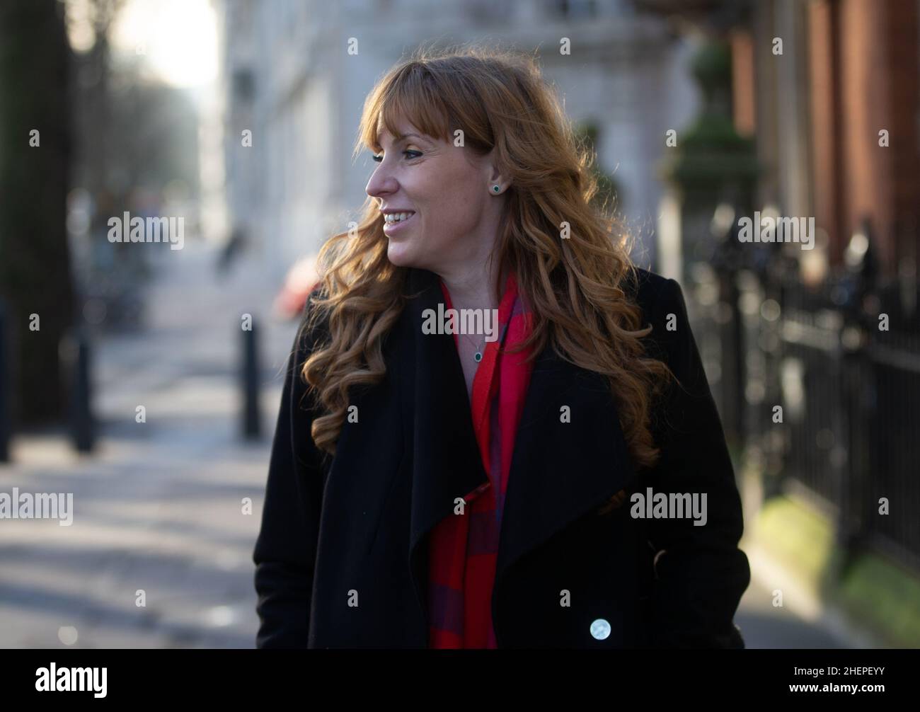 London, England, UK. 12th Jan, 2022. Labour Deputy Leader ANGELA RAYNER ...