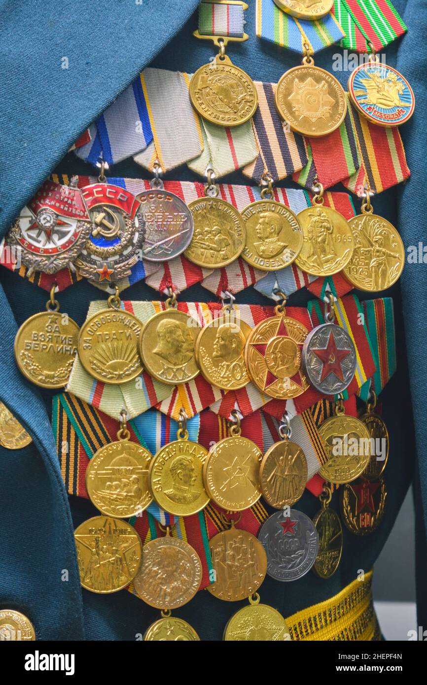 Jacket with medals hi-res stock photography and images - Alamy