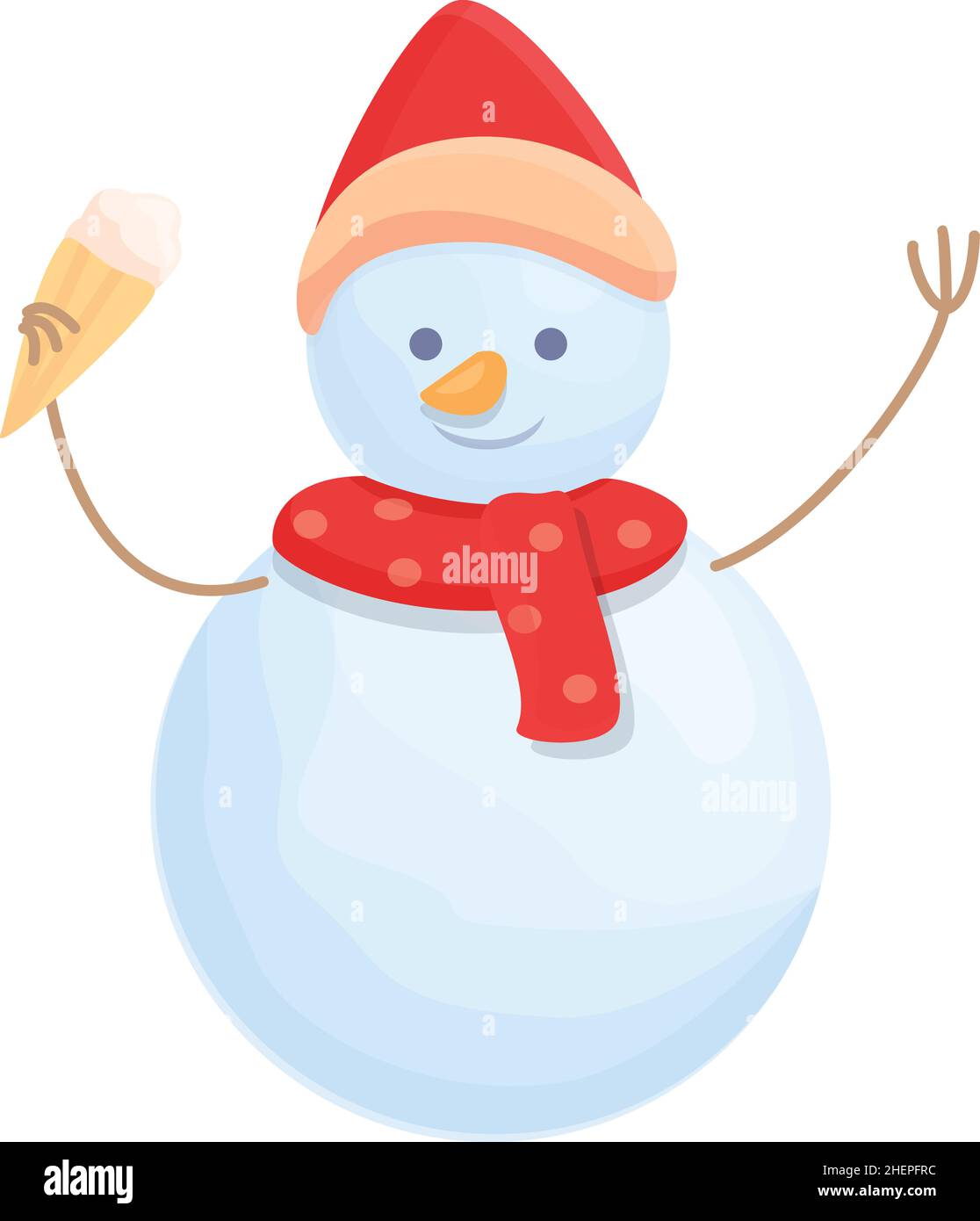 Ice cream man hat Cut Out Stock Images & Pictures - Alamy