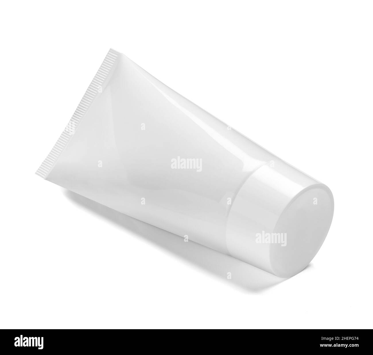 cream lotion beauty toothpaste white tube hygiene health care Stock ...