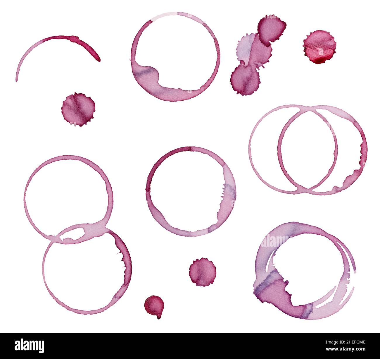 wine stain fleck beverage drink alcohol Stock Photo - Alamy