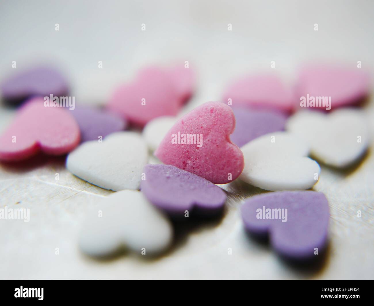 Blank Candy Heart Stock Photo - Alamy