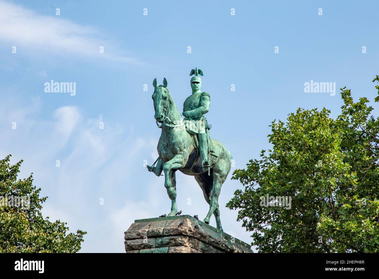 Kaiser wilhelm ii statue hi-res stock photography and images - Alamy