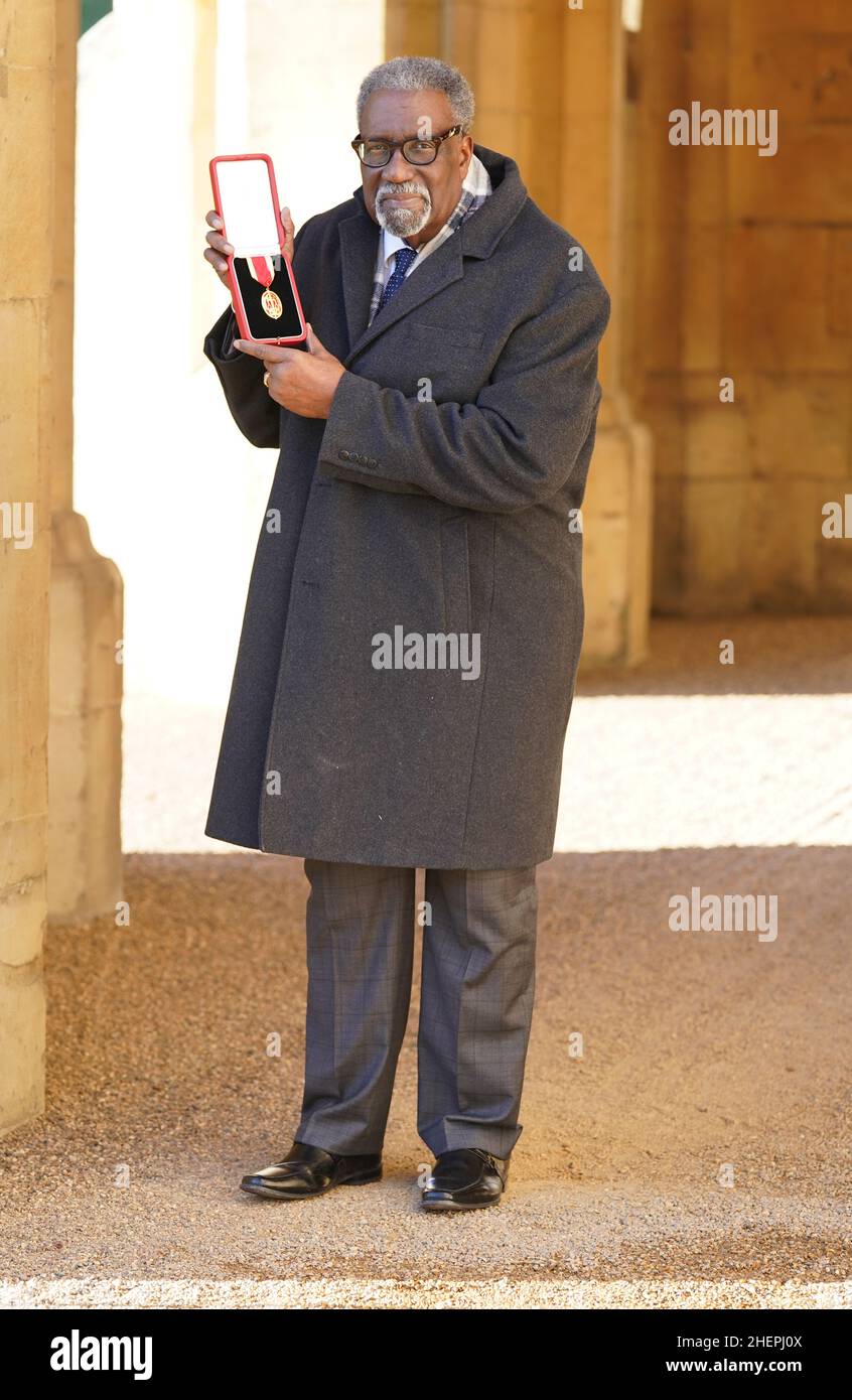 Former cricketer Sir Clive Lloyd after he received a Knighthood in an ...