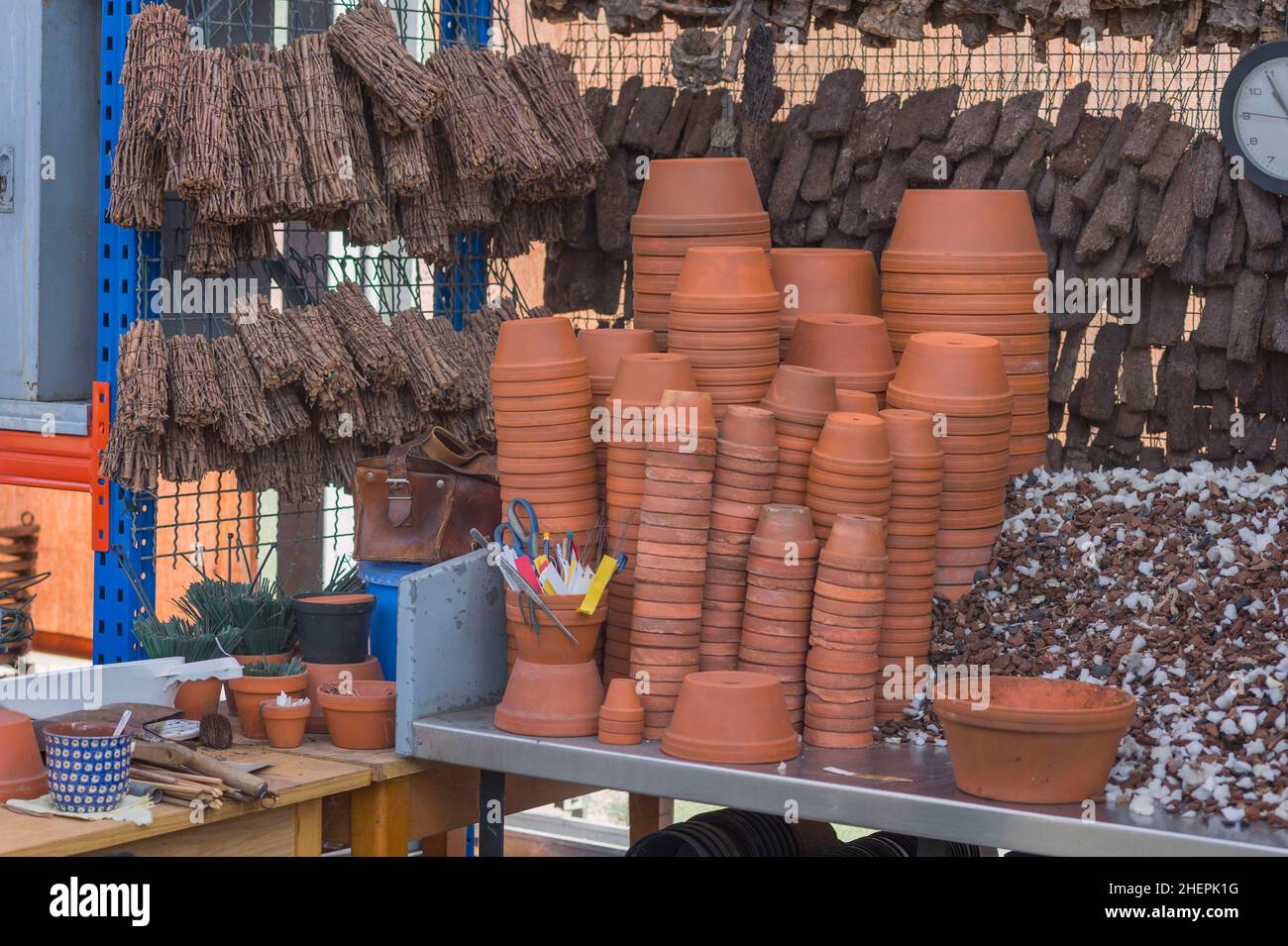 Garden in pots hi-res stock photography and images - Alamy