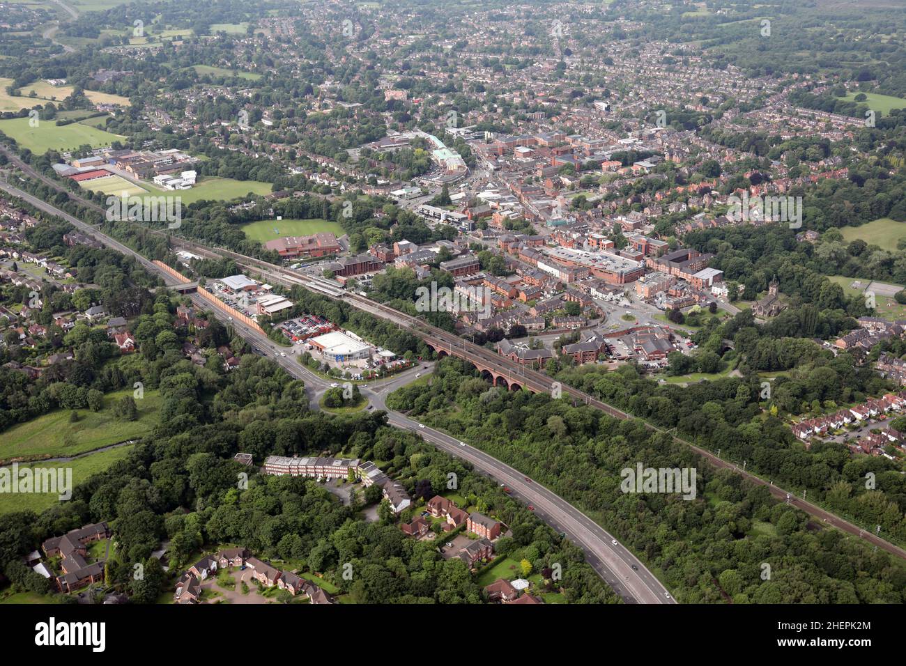 Wilmslow town hi-res stock photography and images - Alamy