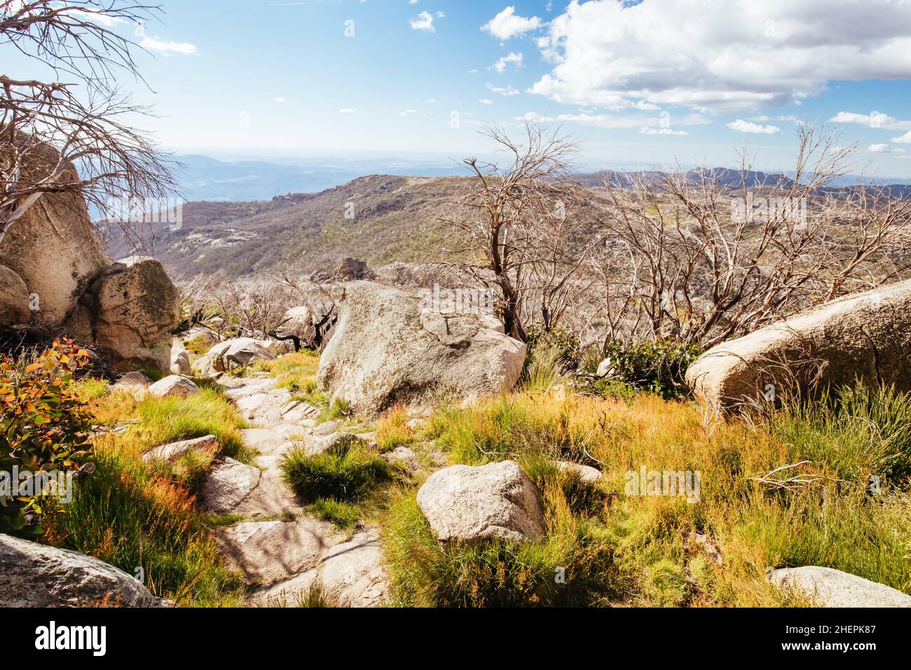 Mt Buffalo View in Australia Stock Photo - Alamy