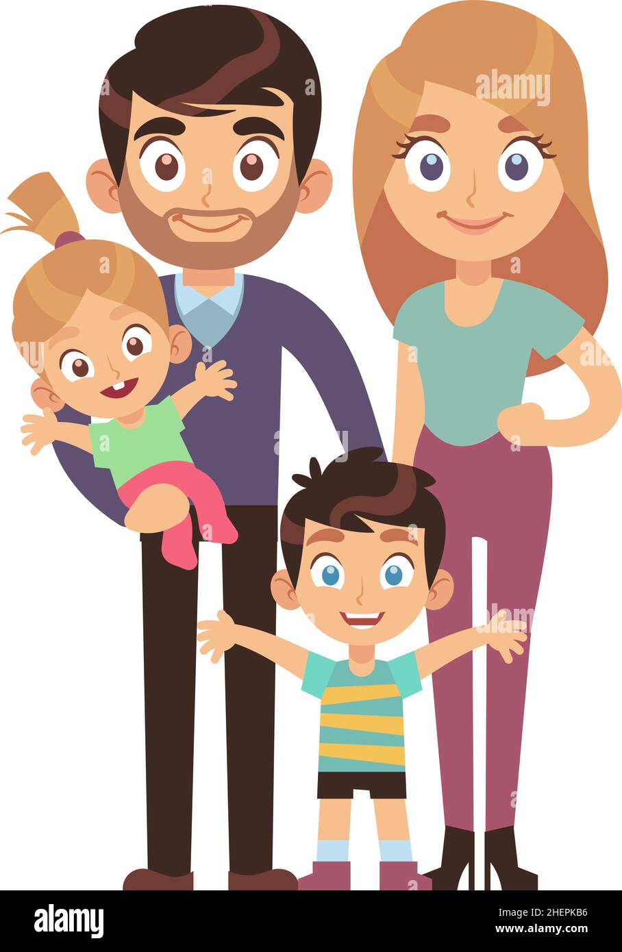 Family Characters Clip Art