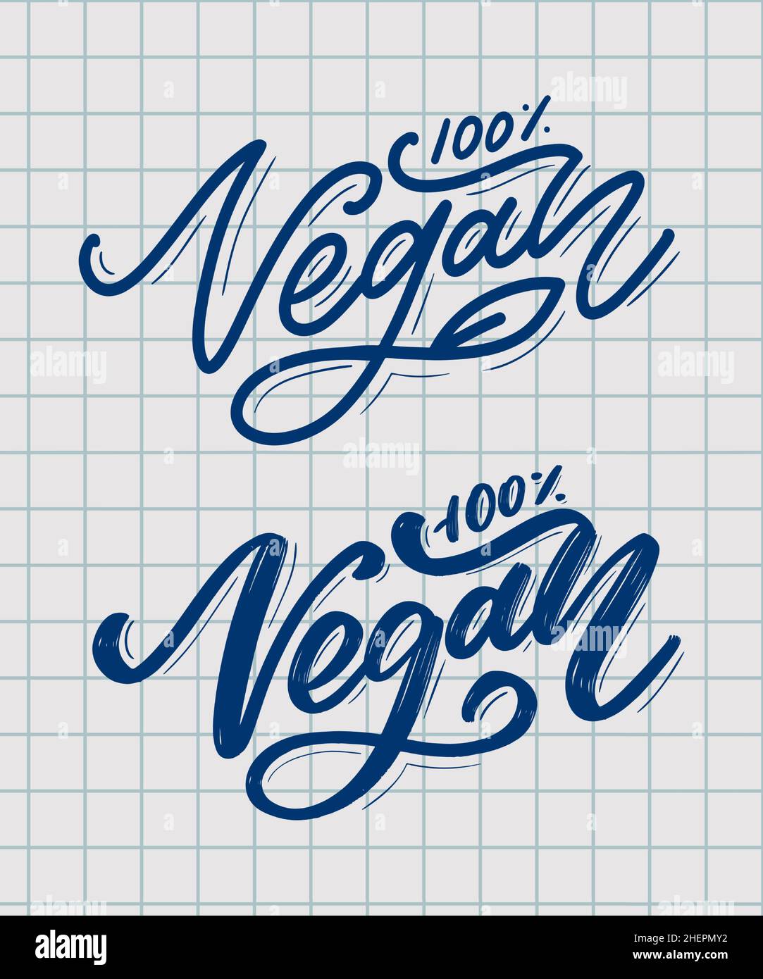 Vector illustration, food design. Handwritten lettering for restaurant ...