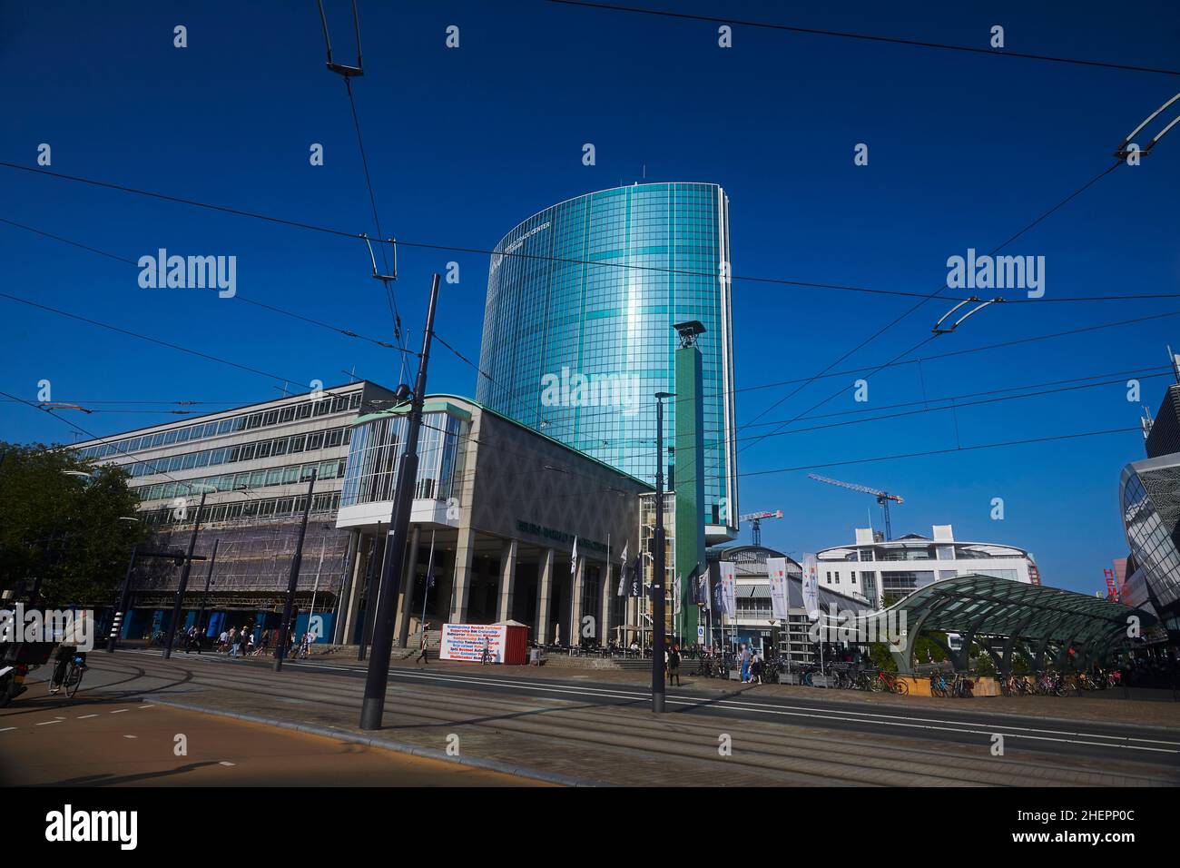 Rotterdam city centre in bright summer sunshine Stock Photo - Alamy