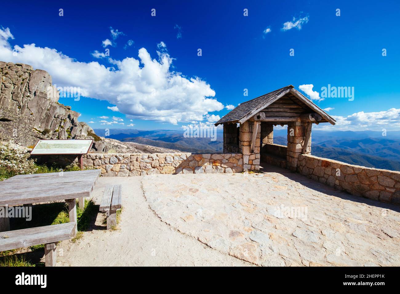 Mt Buffalo View in Australia Stock Photo - Alamy