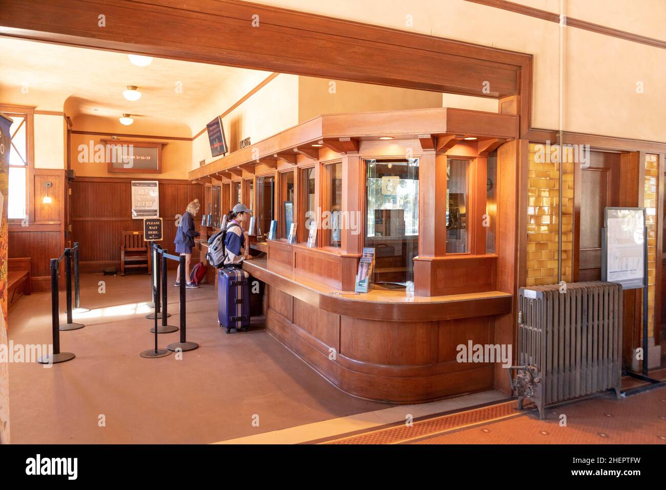 Santa barbara train station hi-res stock photography and images - Alamy