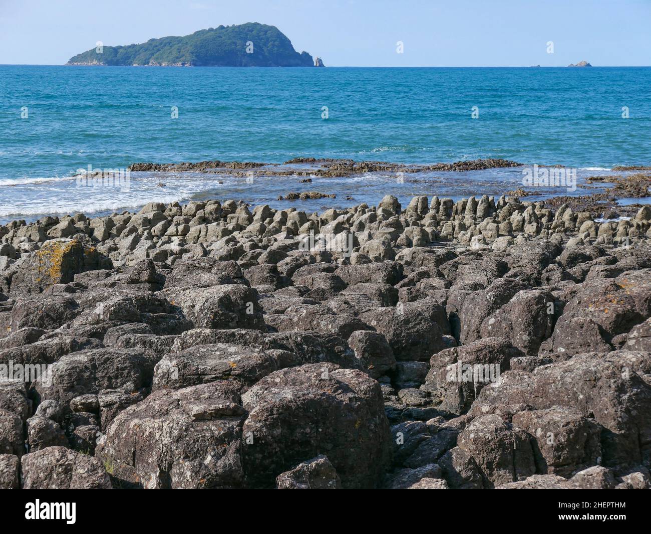 scenic Pauanui loop walk at the New Zealand coast Stock Photo - Alamy