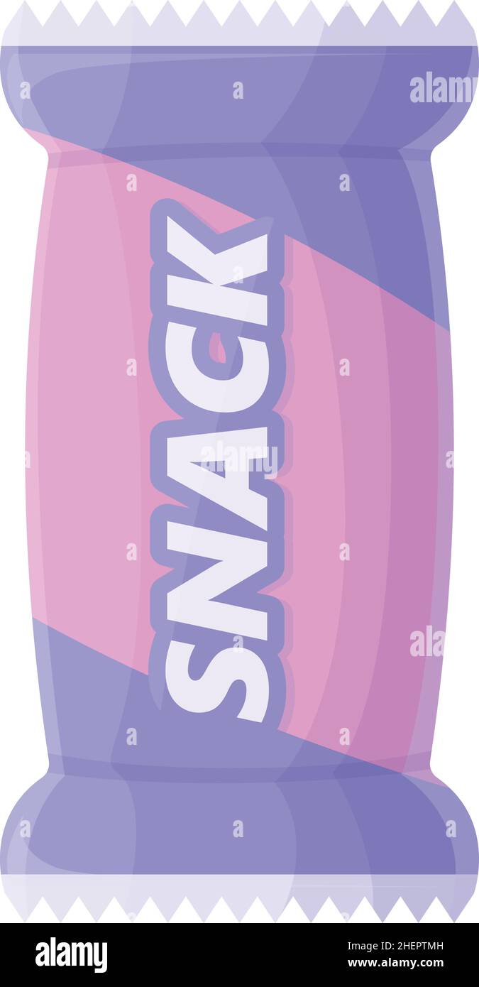 Salty snacks icon cartoon vector. Fat food. Crisp popcorn Stock Vector ...