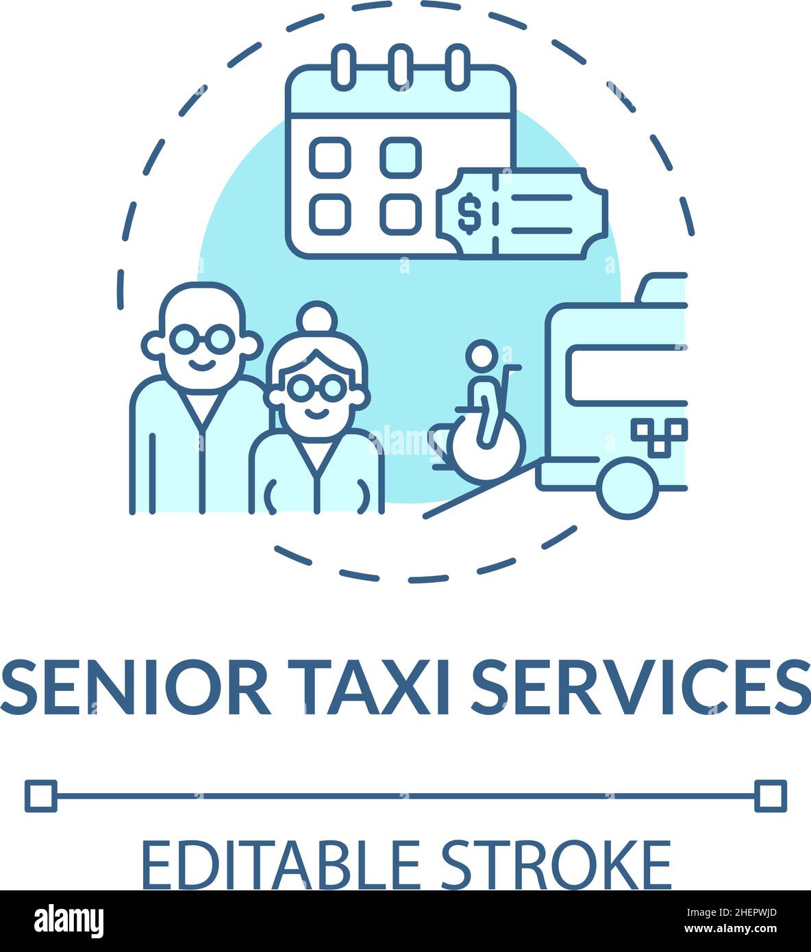 Senior business circle Stock Vector Images - Alamy