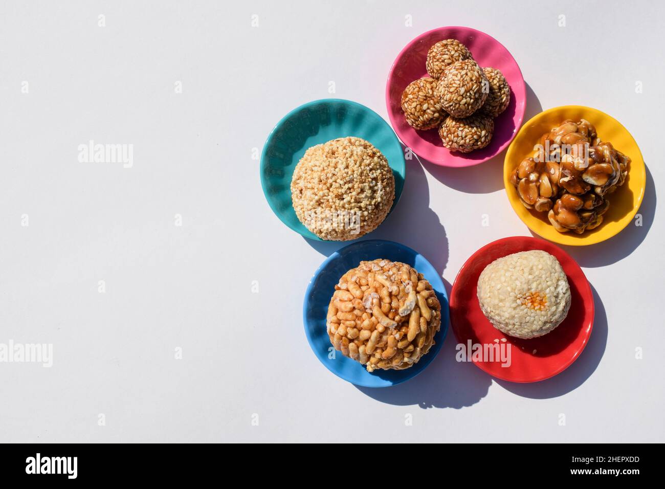 Makar sankranti greetings wish poster on white background. Uttarayan ...