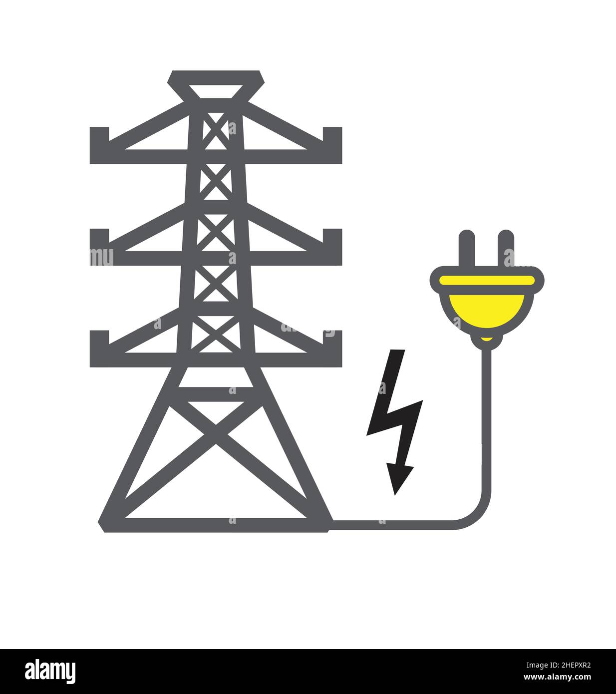 Transmission Tower Logo Vector Design Of Radio Tower Broadcast Icon