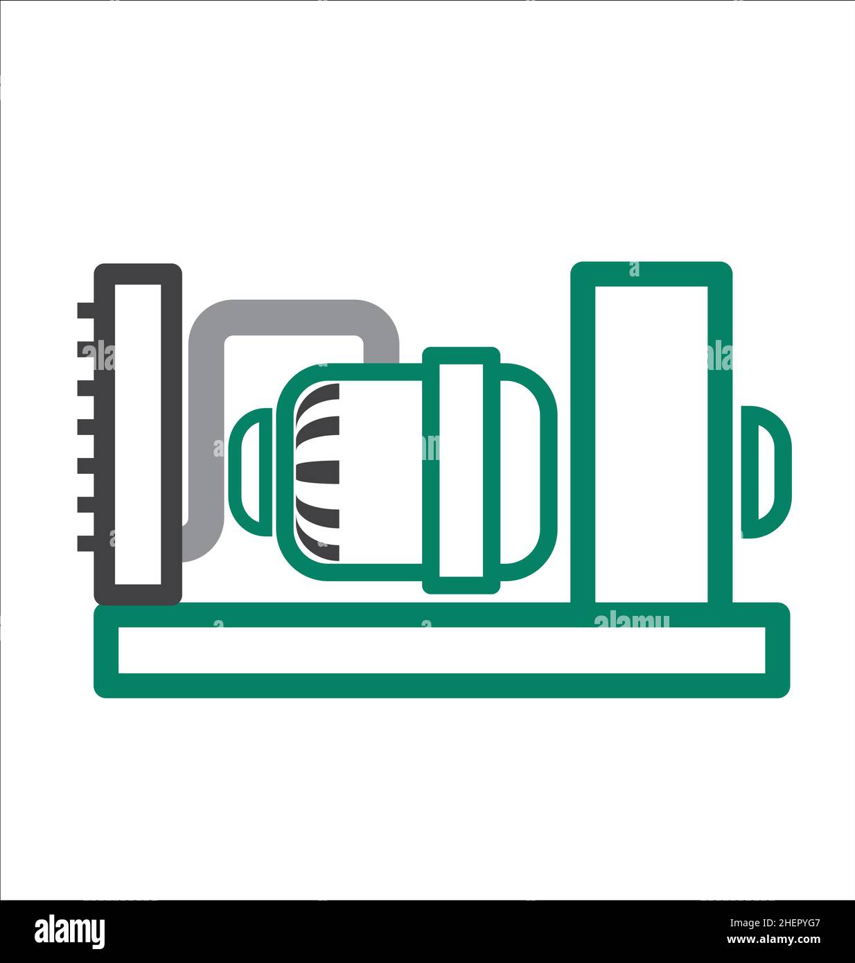 Petrol generator Stock Vector Images - Alamy