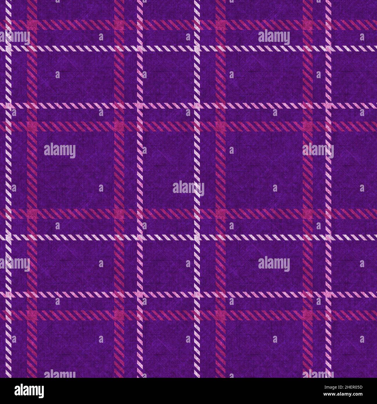 Bright pink summer woven plaid texture. Seamless woollen feminine style ...
