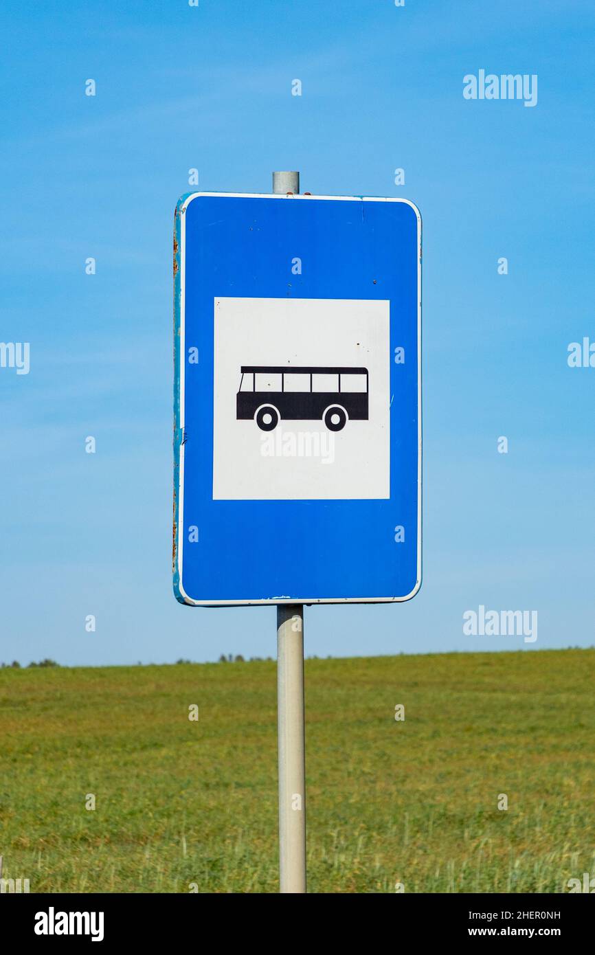Rural bus stop in portugal hi-res stock photography and images - Alamy