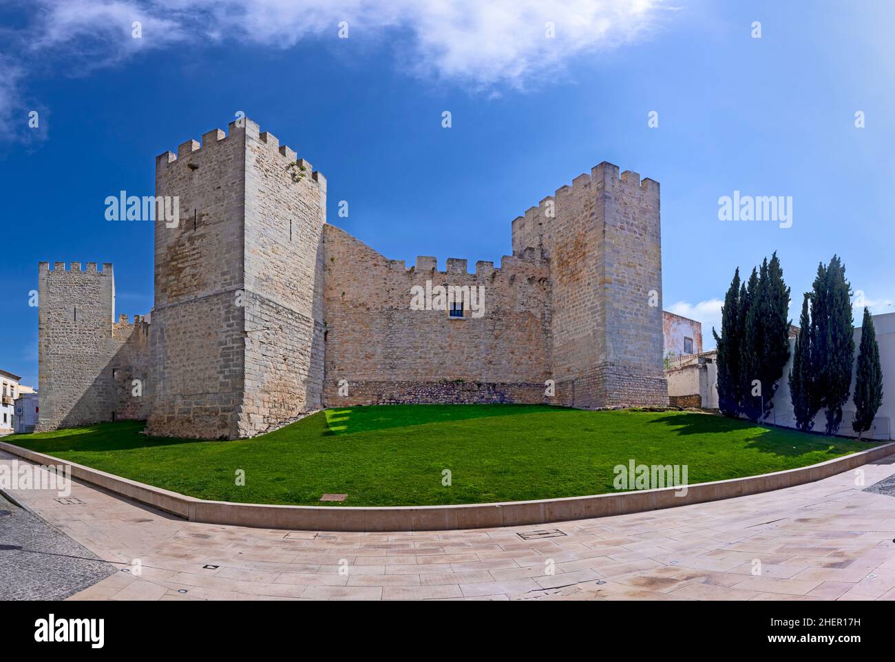 Castle of Loule, Faro district, Algarve, Portugal Stock Photo - Alamy