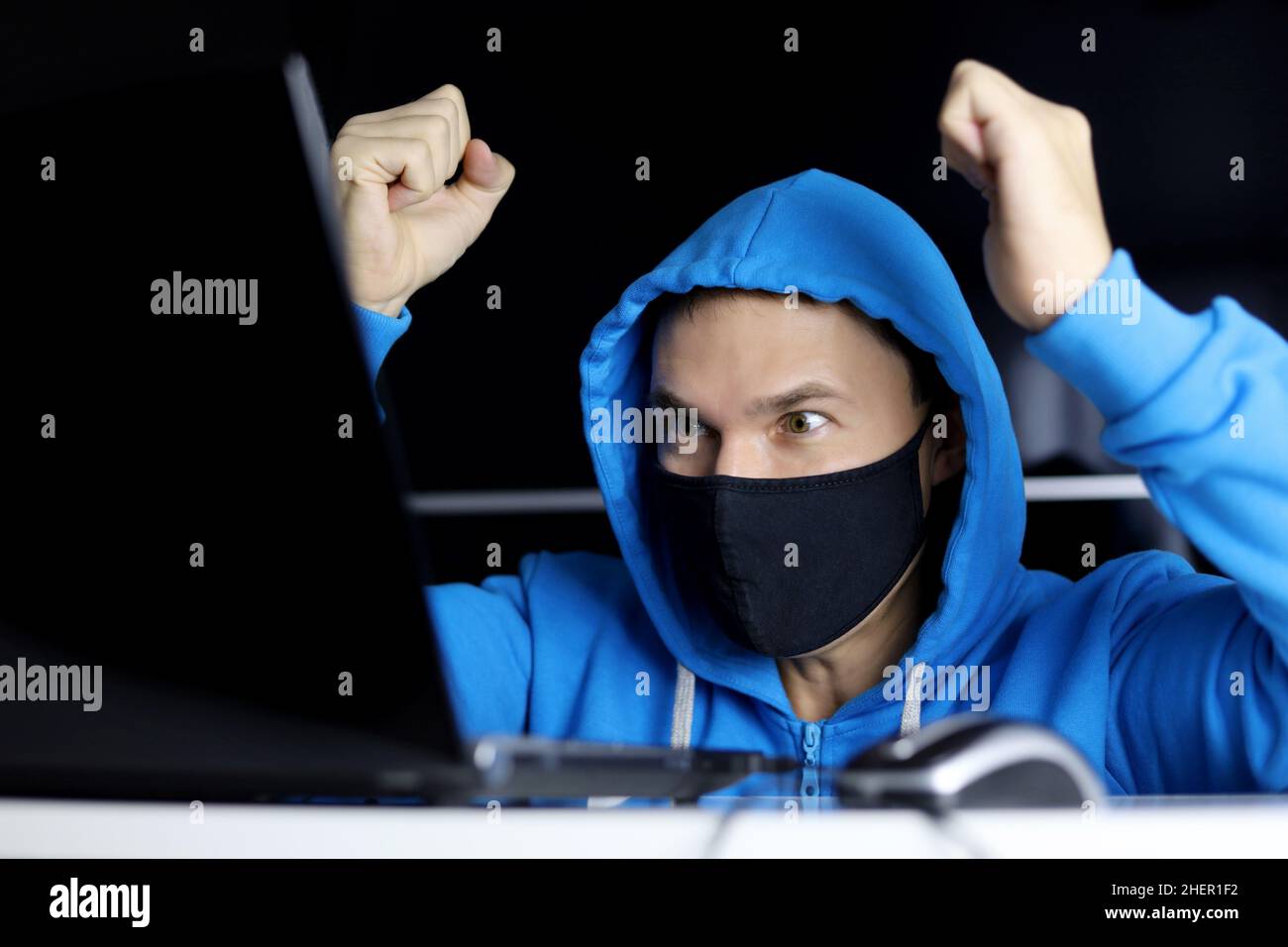 Happy winning game hi-res stock photography and images - Alamy