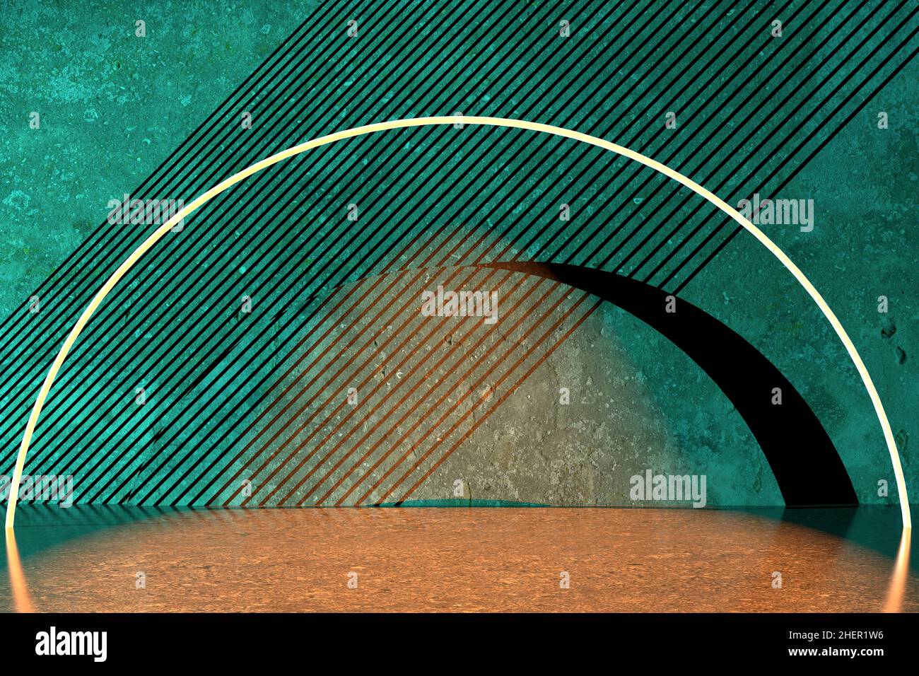 The Green cold color design texture. Neon backlight texture shadow ...