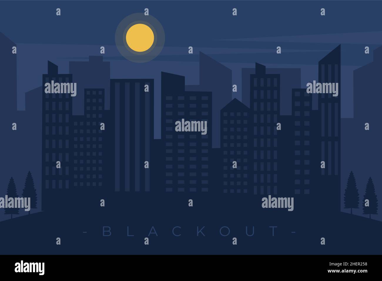 Blackout curtain hi-res stock photography and images - Alamy