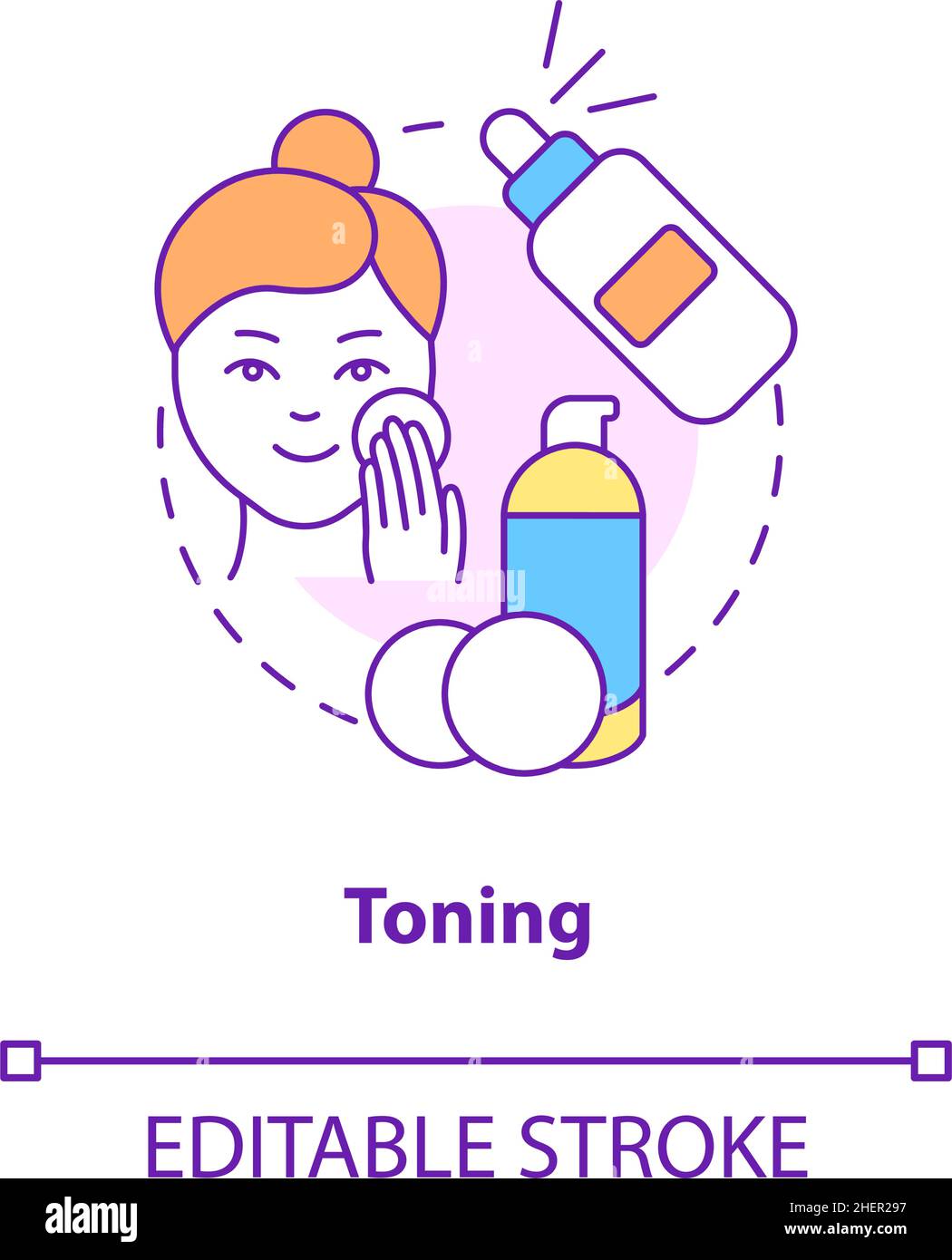 Skin toning Stock Vector Images - Alamy