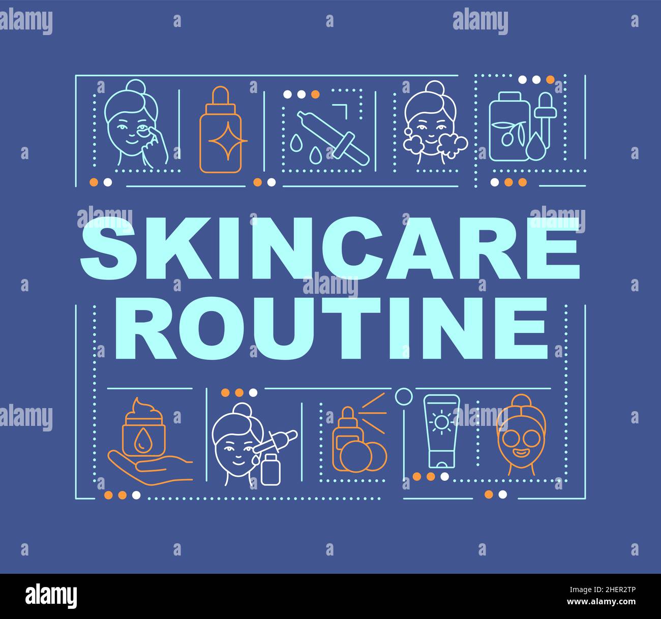 Skincare routine word concepts blue banner Stock Vector Image & Art - Alamy Skincare routine word concepts blue banner Stock Vector Image & Art - Alamy