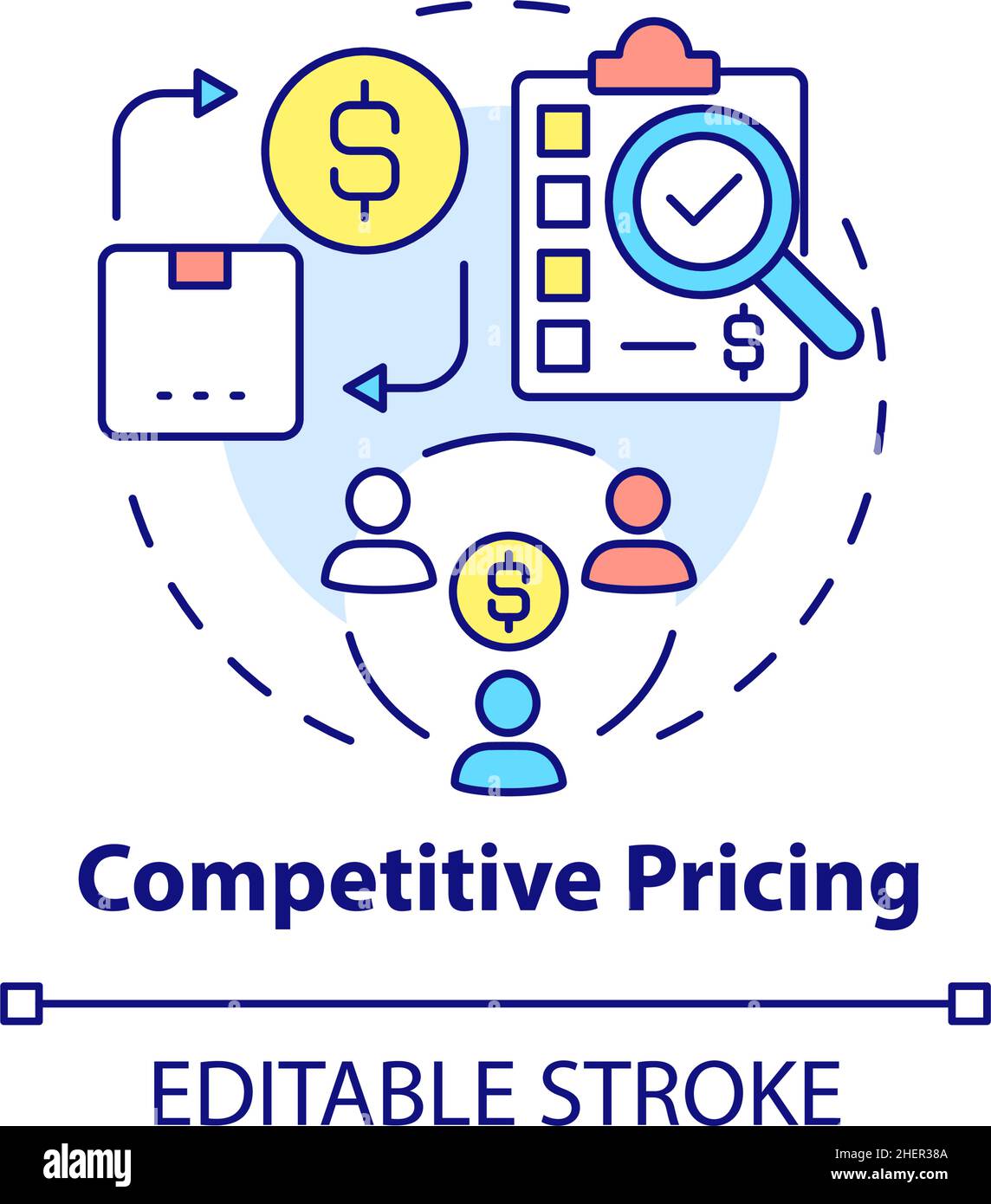 Competitive pricing logo hi-res stock photography and images - Alamy